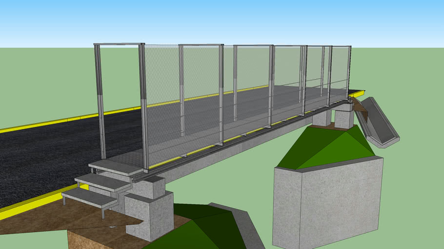 PUENTE PEATONAL / Bridge for people | 3D Warehouse