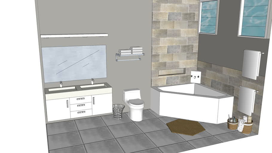 7x10 Bath | 3D Warehouse