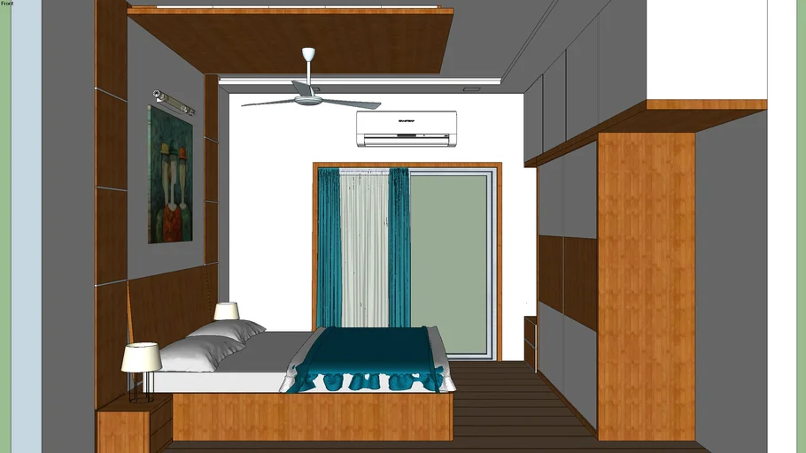 BED/WARDROBE | 3D Warehouse