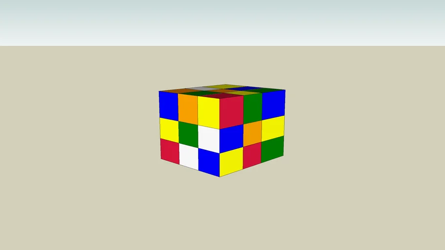 Rubik's Cube | 3D Warehouse