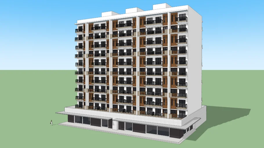 EDIFICIO DE APARTAMENTOS | 3D Warehouse