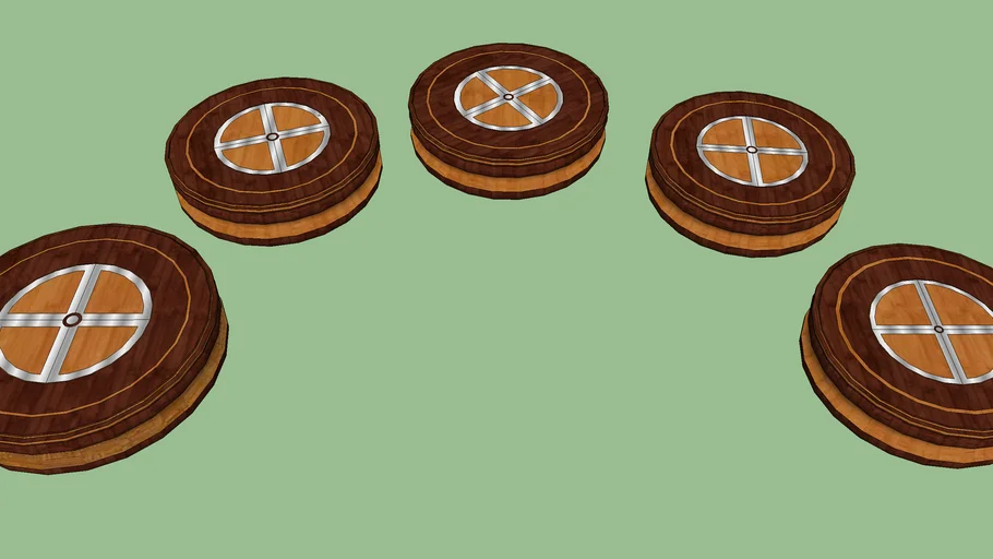 Wood display bases | 3D Warehouse