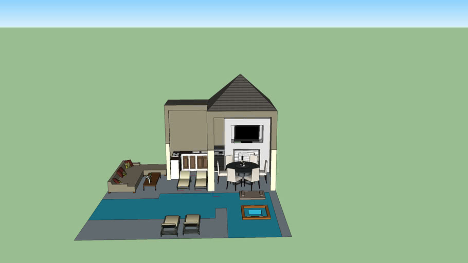 Backyard Patio | 3D Warehouse