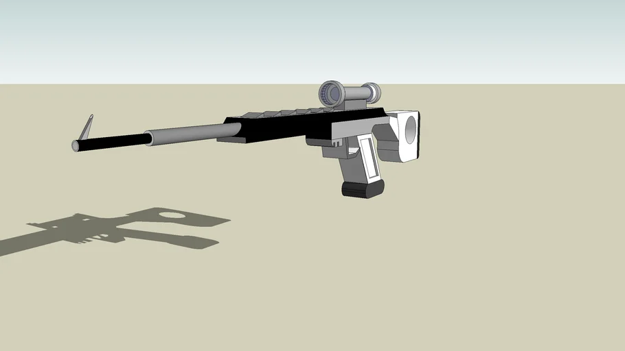 Sniper Gun | 3D Warehouse