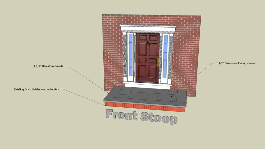 Front Stoop | 3D Warehouse