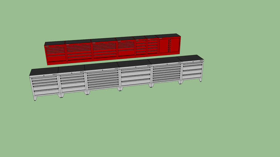 Garage cabinets | 3D Warehouse