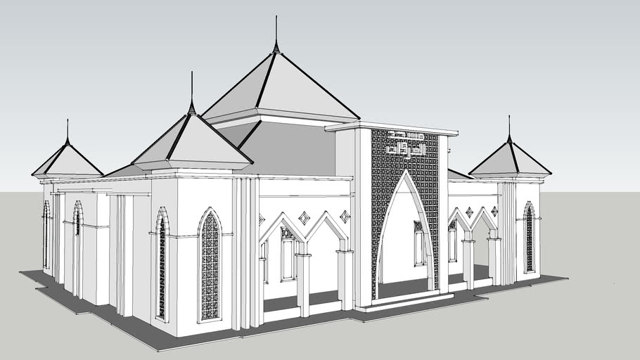 Masjid 3D (Mosque) | 3D Warehouse