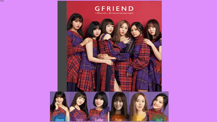 GFRIEND - Memoria _ Time for the moon night CD Box] | 3D Warehouse