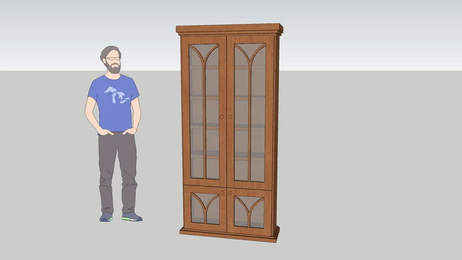 CRISTALEIRA MADEIRA CEDRO MOVEIS GRAMADO | 3D Warehouse