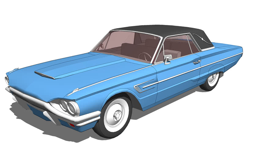 1965 Ford Thunderbird | 3D Warehouse