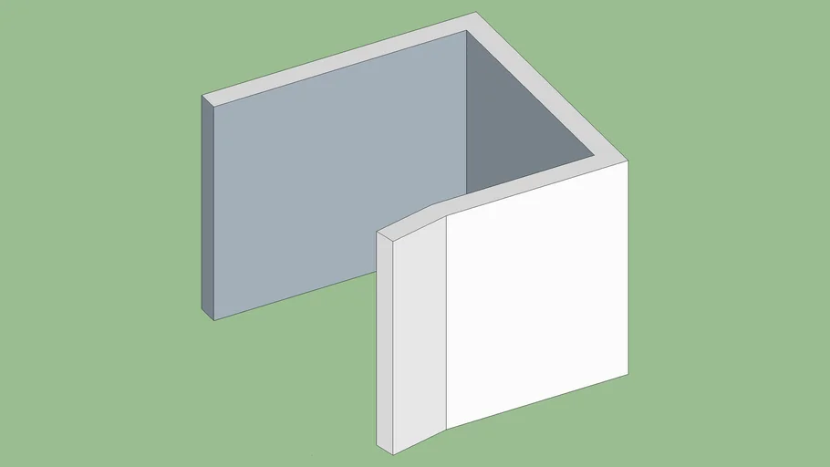 Sliding door bracket | 3D Warehouse
