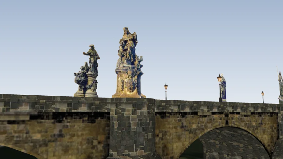 The Charles Bridge-3-bridge | 3D Warehouse