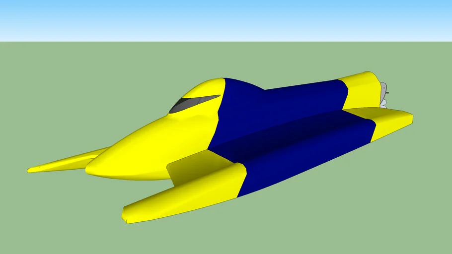 Formula one racing boat | 3D Warehouse