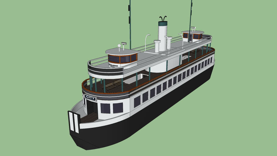 Island ferry | 3D Warehouse