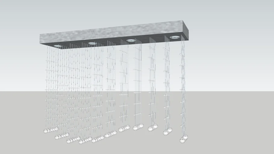 Candil Moderno 3D | 3D Warehouse