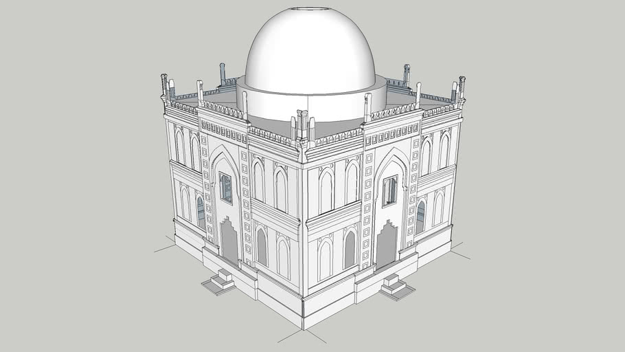 Shish Gumbad | 3D Warehouse