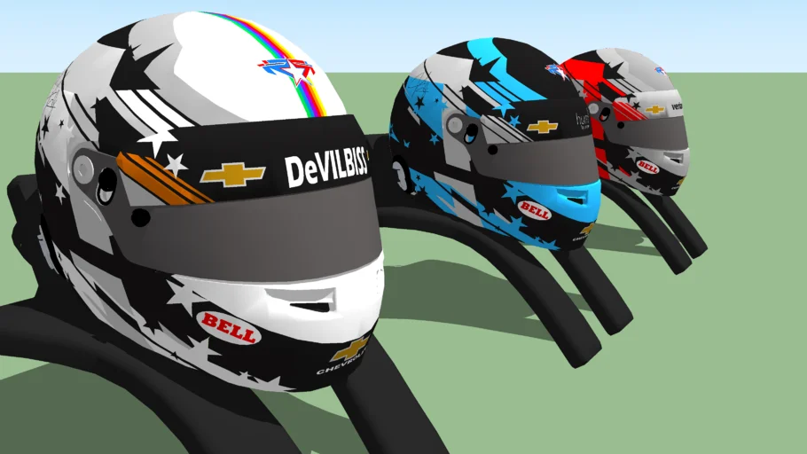 Josef Newgarden 2017 Indycar Helmets | 3D Warehouse