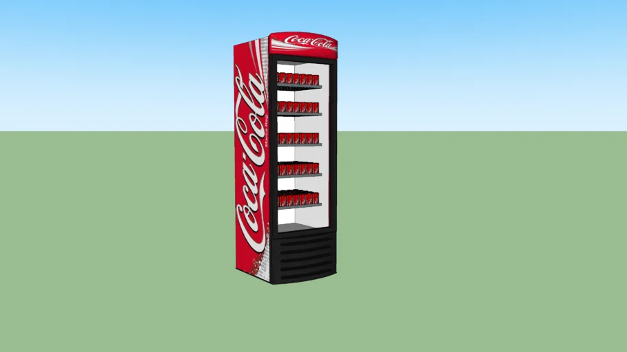 Freezer Coca Cola | 3D Warehouse