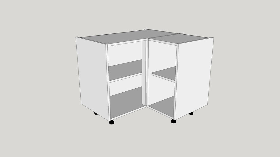 Kitchen Corner Base Unit | 3D Warehouse