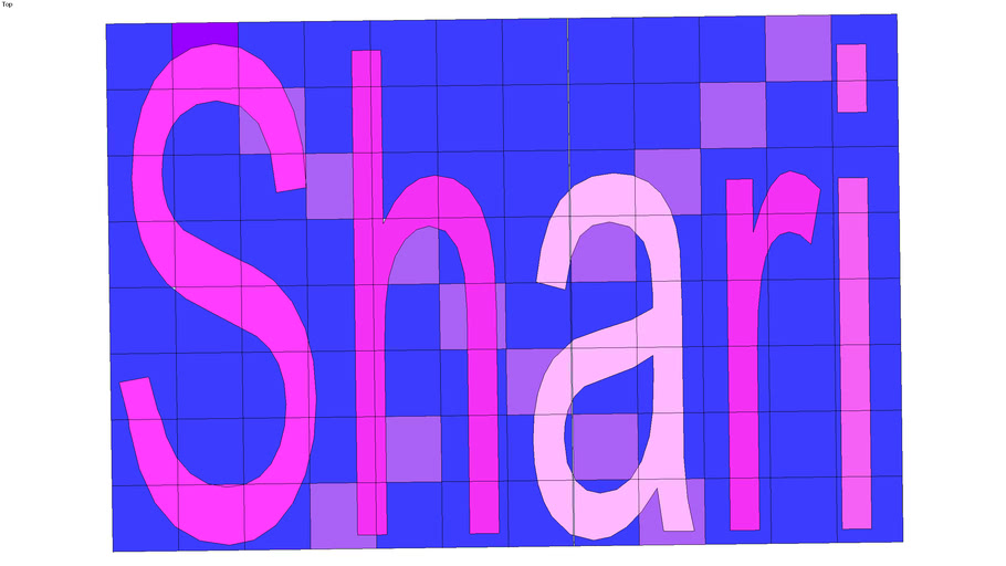 shari grid | 3D Warehouse