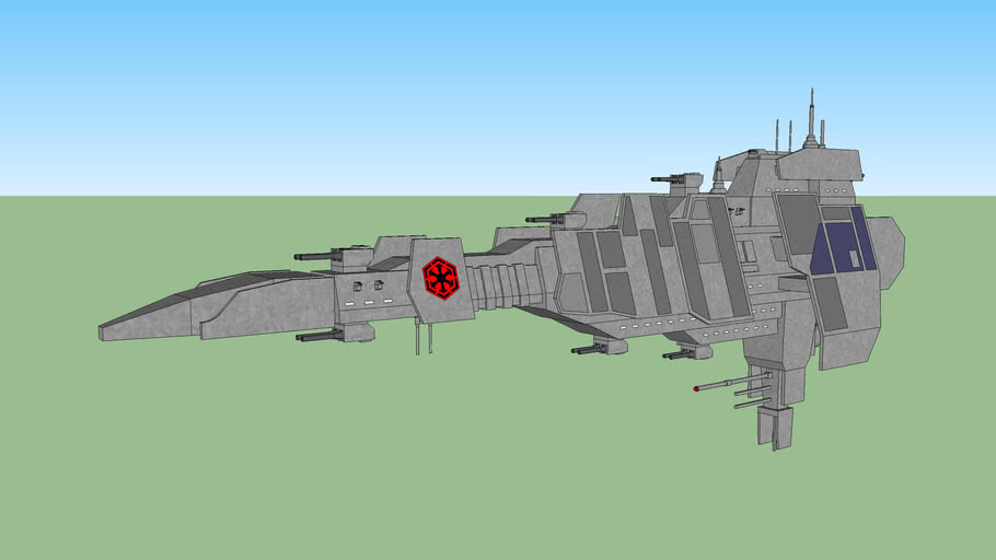 Derriphan Battleship | 3D Warehouse