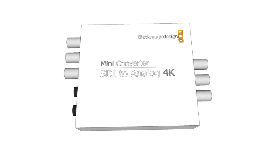 Blackmagic Design Mini Converter | 3D Warehouse