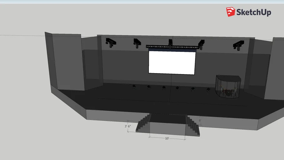 Stage Design | 3D Warehouse