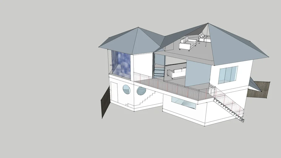 Hexagon House | 3D Warehouse