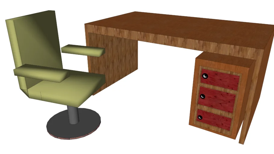 Study table | 3D Warehouse