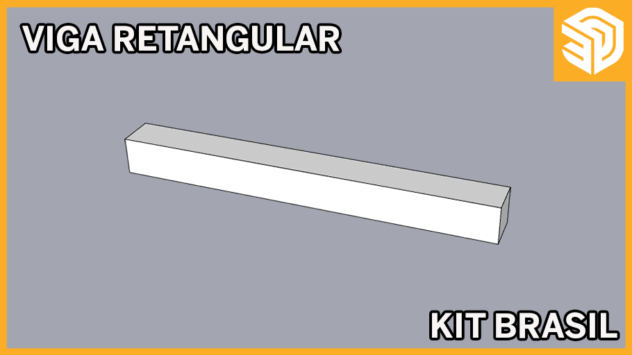 Viga retangular | 3D Warehouse