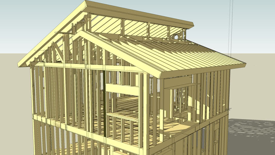 SDL Clerestory Remodel May 2009 Rough Frame | 3D Warehouse
