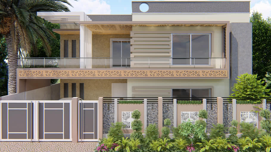 3D HOUSE ELEVATION | 3D Warehouse