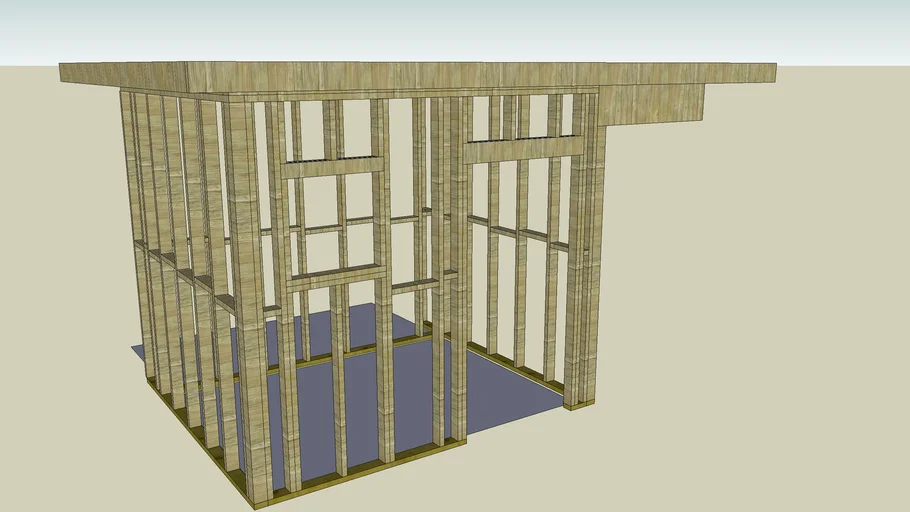 framing at bathroom | 3D Warehouse