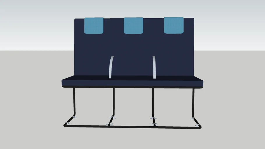 Siège de train | 3D Warehouse