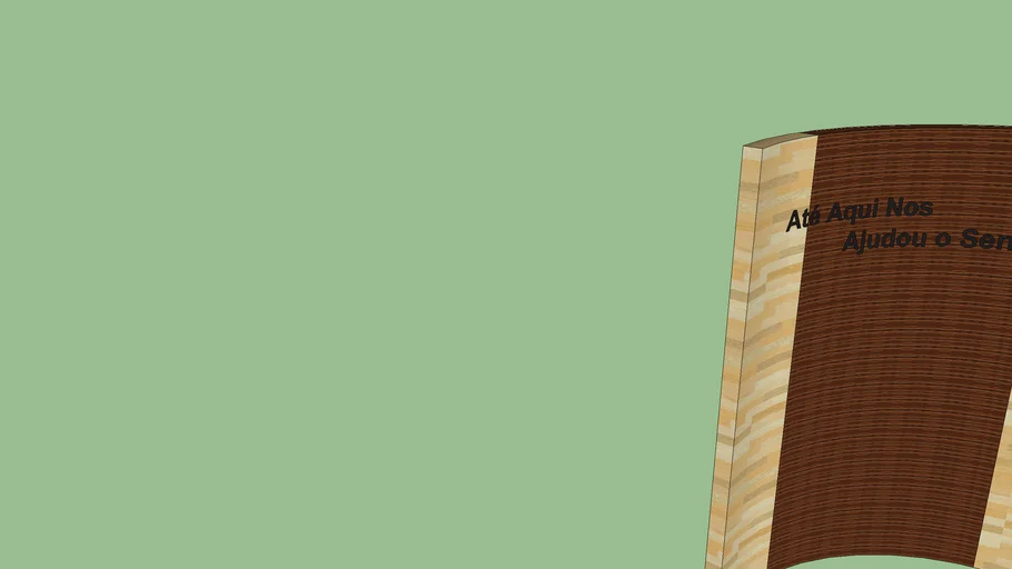 Painel de Madeira para Pulpito de Igreja | 3D Warehouse