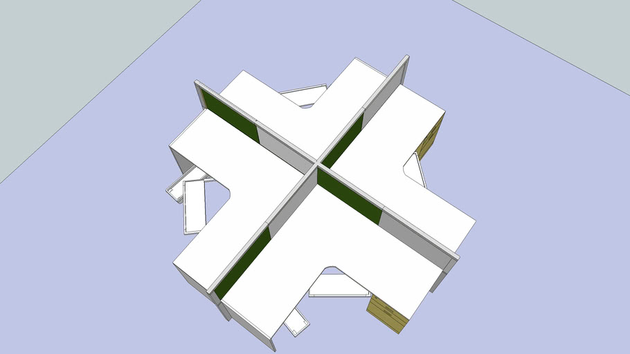 cubical table | 3D Warehouse