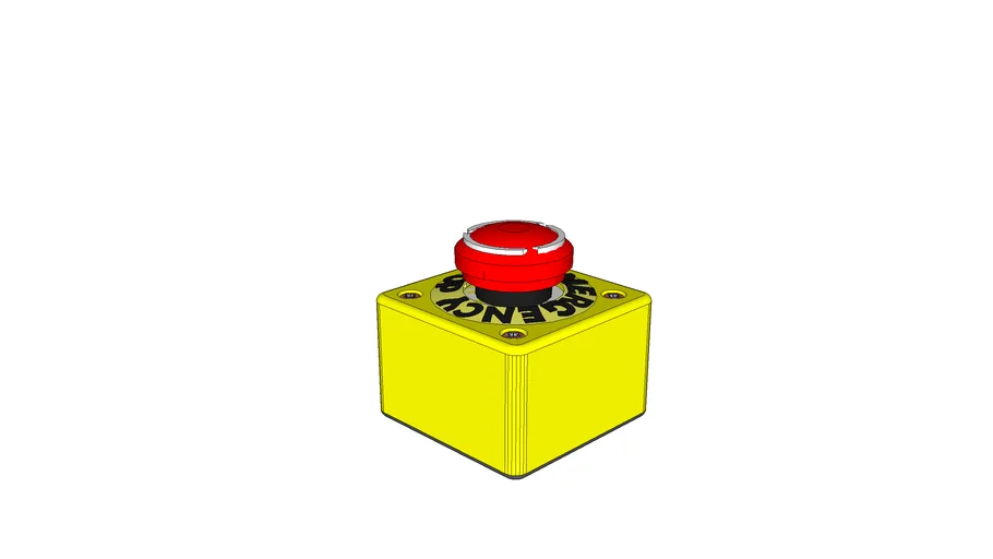 emergency stop button | 3D Warehouse