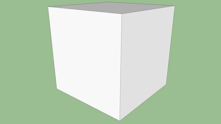 Cube | 3D Warehouse