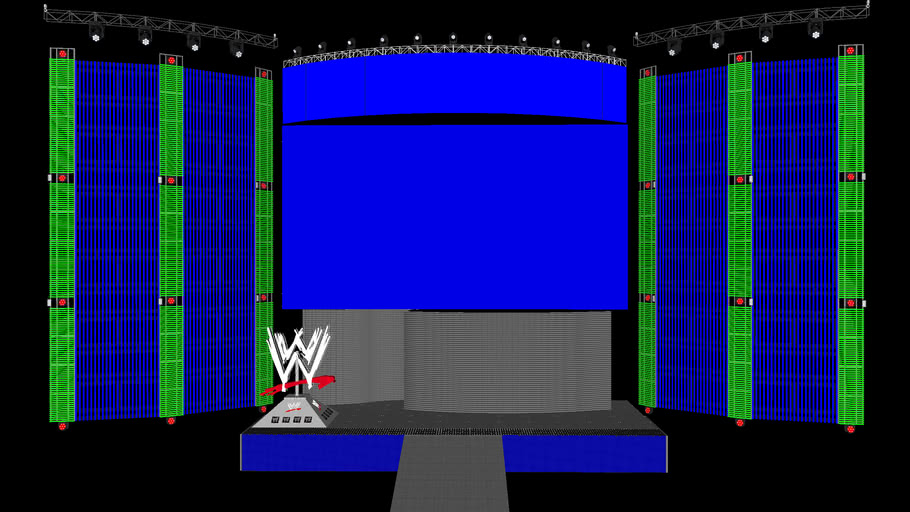 WWE Weekly HD Stage 2013 (Rev 2.0) | 3D Warehouse