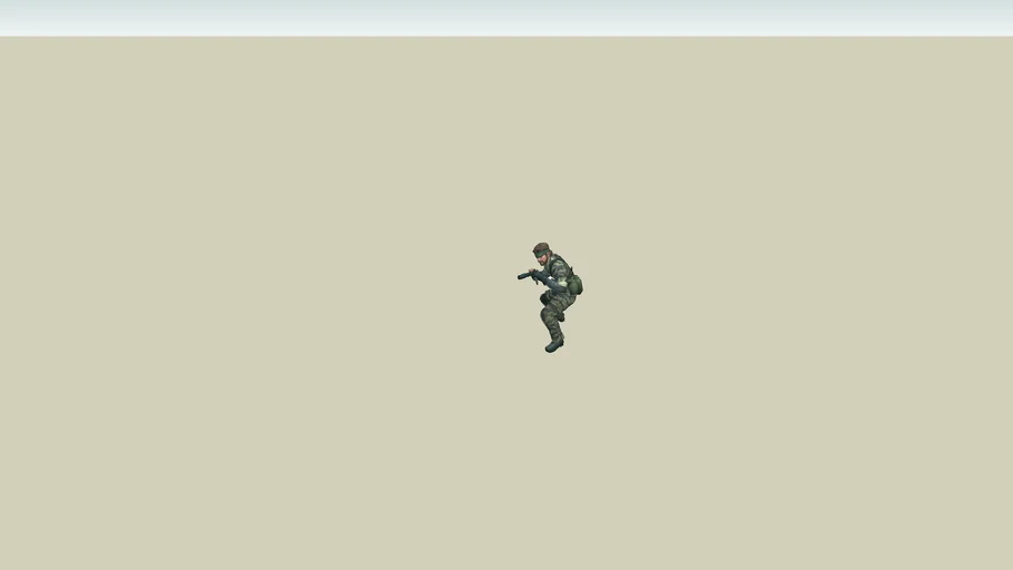solid snake | 3D Warehouse