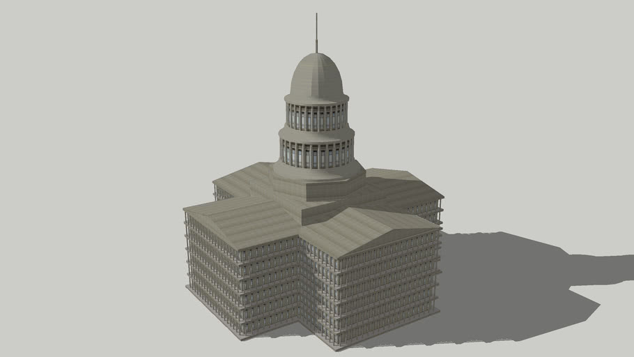 GREEK-ROMAN STYLE PUBLIC BUILDING | 3D Warehouse