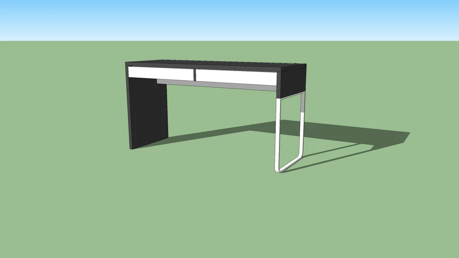 IKEA Mikce Birou dublu | 3D Warehouse