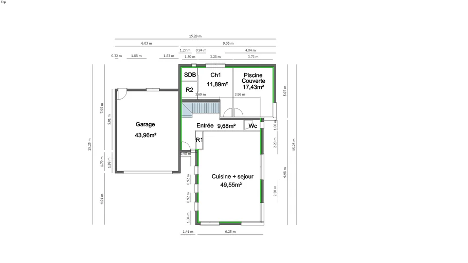 Plan rdc | 3D Warehouse
