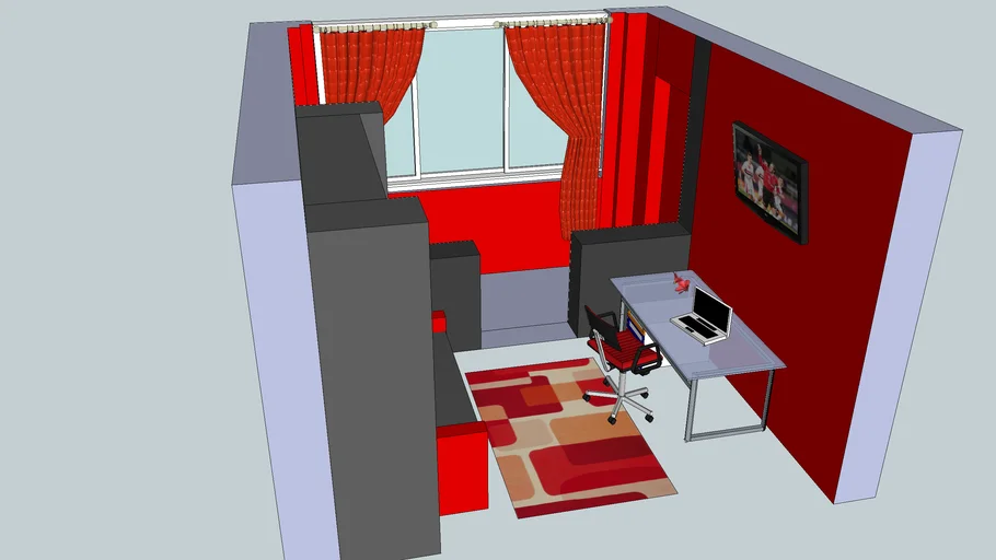 red room | 3D Warehouse