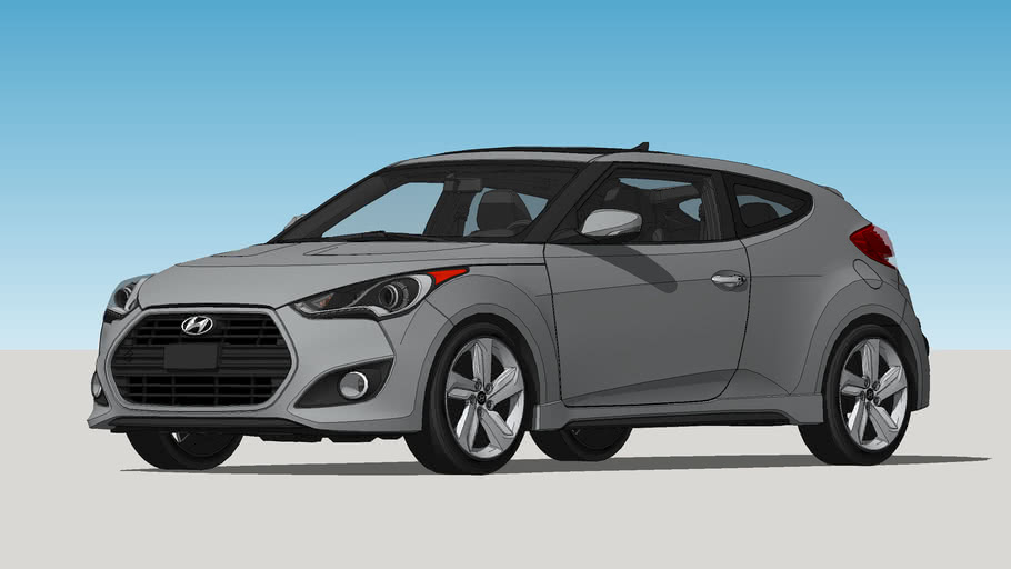2013 Hyundai - Veloster Turbo | 3D Warehouse
