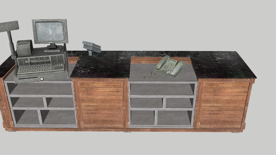 Sales counter | 3D Warehouse