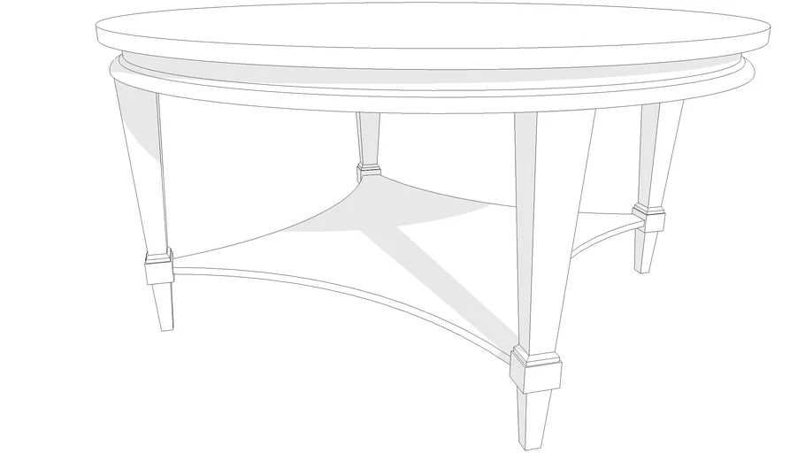 ROUND CENTER TABLE | 3D Warehouse