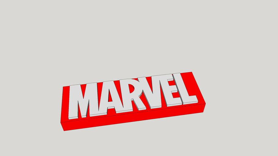 MARVEL Logo | 3D Warehouse