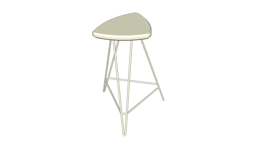 tronk madison counter stool | 3D Warehouse