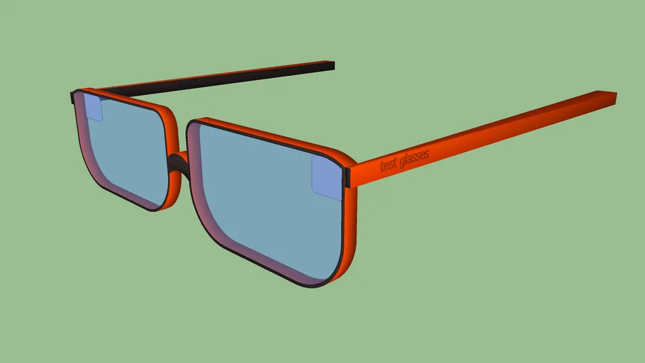 test glasses | 3D Warehouse